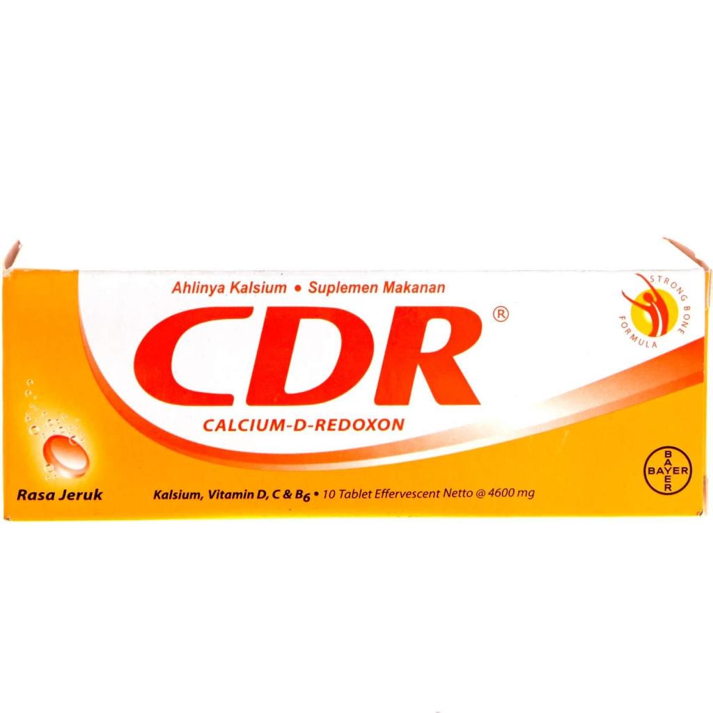 Jual Cdr Effervescent Rasa Jeruk 10 Tablet | Shopee Indonesia