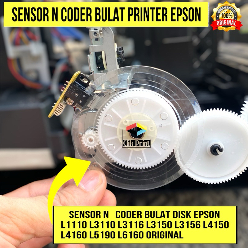 Jual Sensor Encoder Bulat Disk Epson L1110 L3110 L3116 L3150 L3156 ...