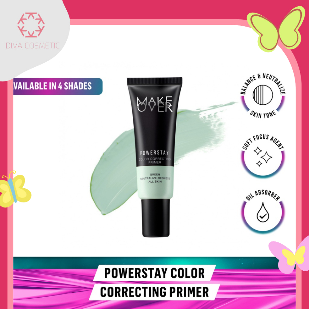 Jual DIVA - Make Over Powerstay Color Correcting Primer 25 ml | Shopee ...