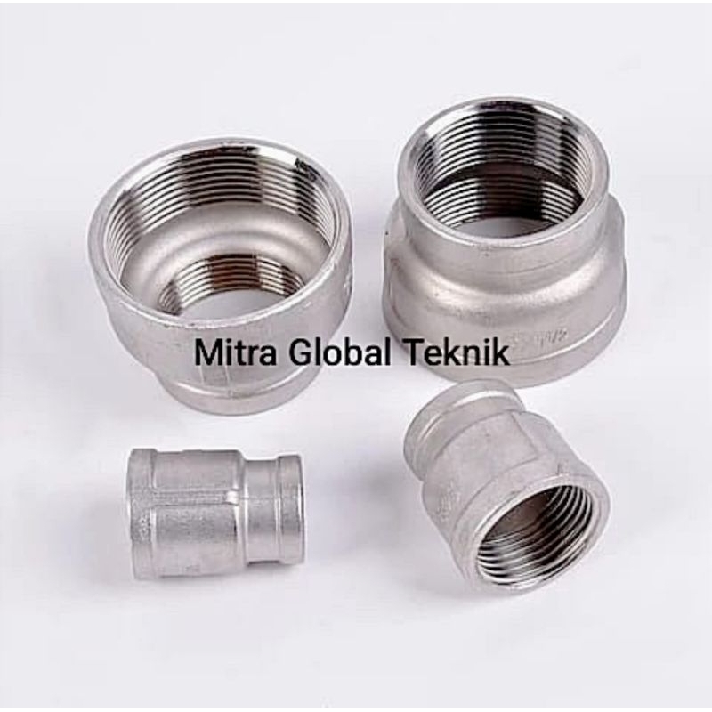 Jual Vlok Sok Reducer Drat Dalam 1" x 3/8" Stainless Steel 304 | Shopee ...