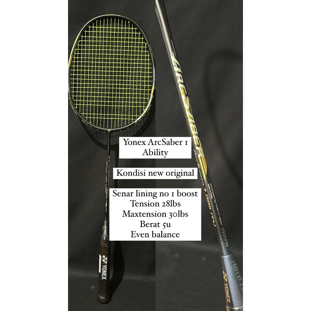 Jual Yonex ArcSaber 1 Ability | Shopee Indonesia