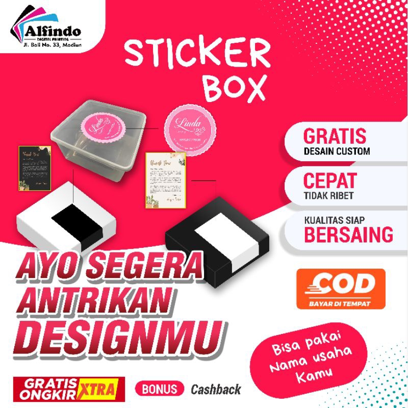 Jual STIKER SEGEL KEMASAN / STIKER SEGEL PACKAGING / STIKER KEMASAN ...