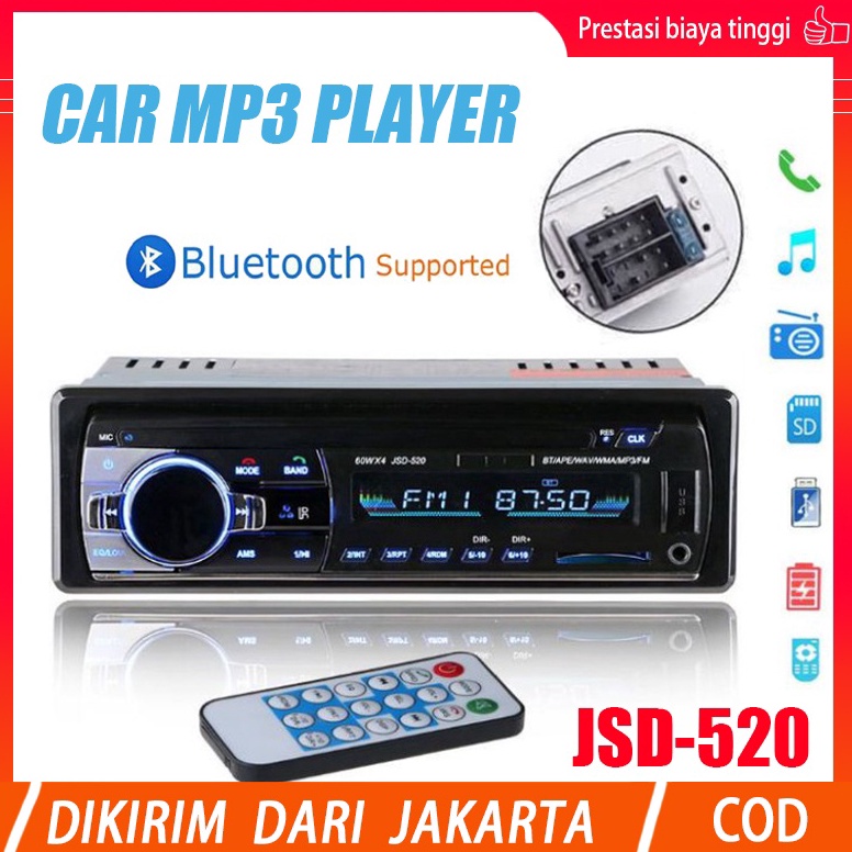Jual KODE Q58P JSD52 Car Radio Tape Audio Mobil Bluetooth Version ...