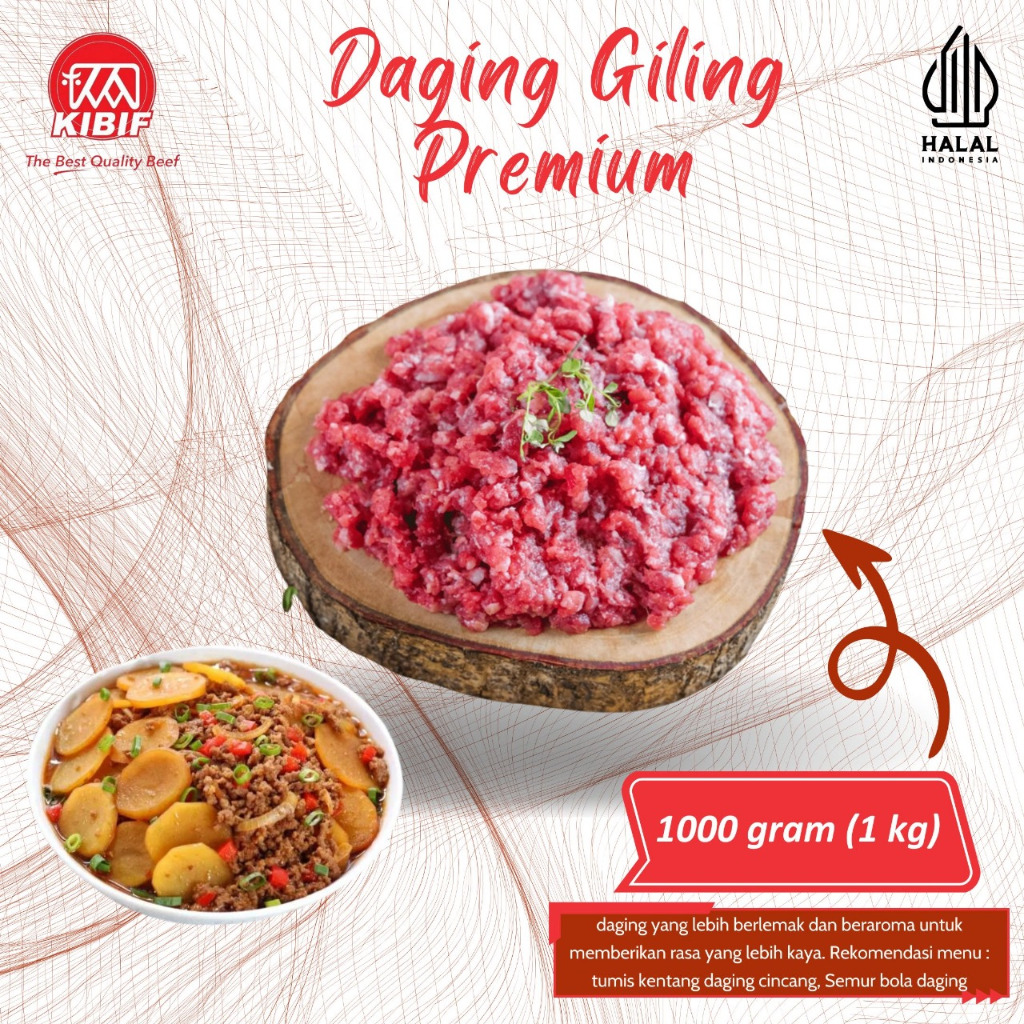 Jual Daging Giling Premium 1kg | Shopee Indonesia