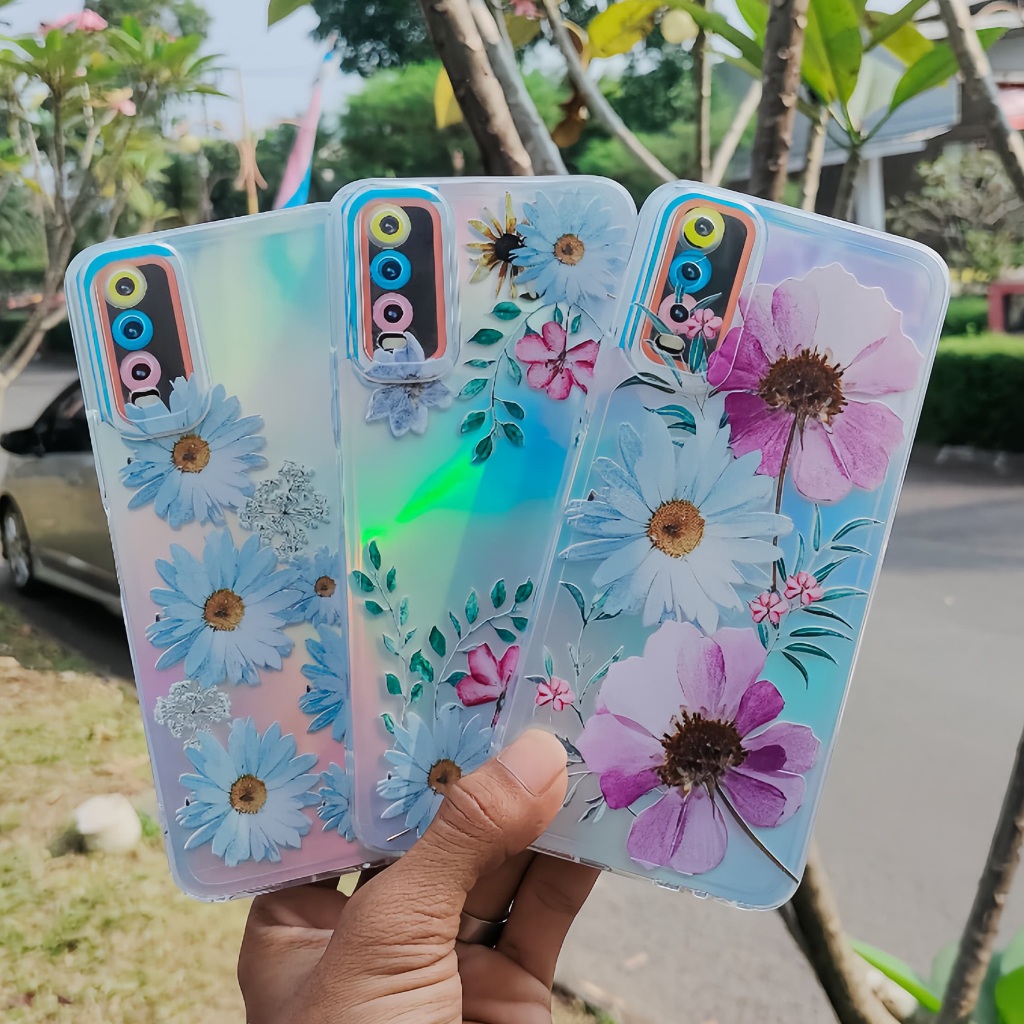 Jual Case Hologram Fashion FLOWER REDMI NOTE 13 4G A1 A2 Casing ...