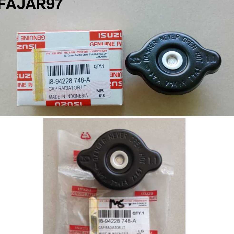 Jual KODE X63S Tutup radiator Izusu Panther originalTutup radiator ...