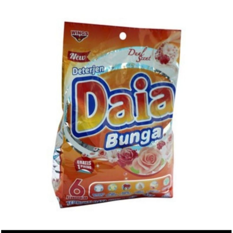Jual Daia detergent sensasi bunga 800gram | Shopee Indonesia