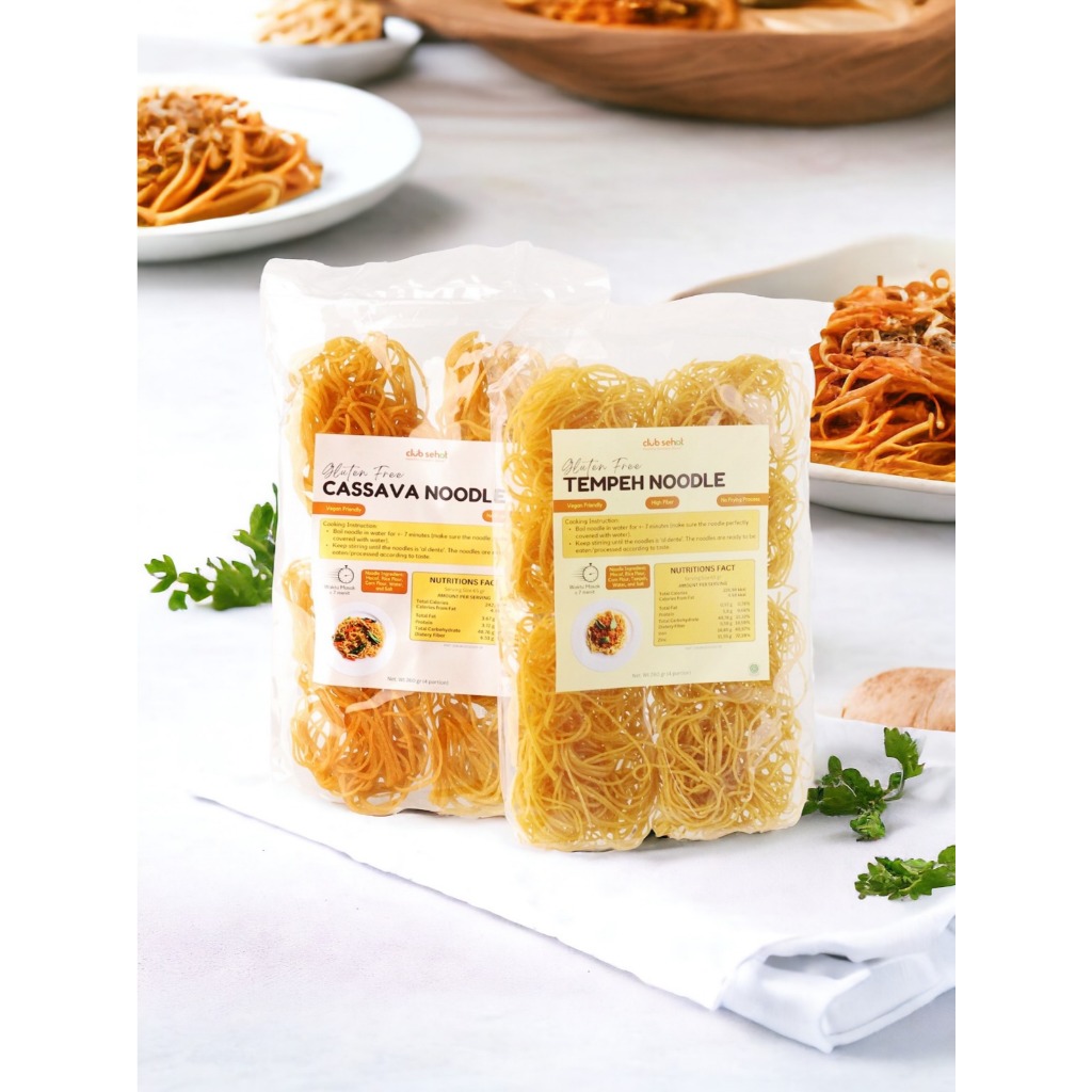 Jual Club Sehat - Mie Cassava Original Gluten Free 260 gr | Shopee ...