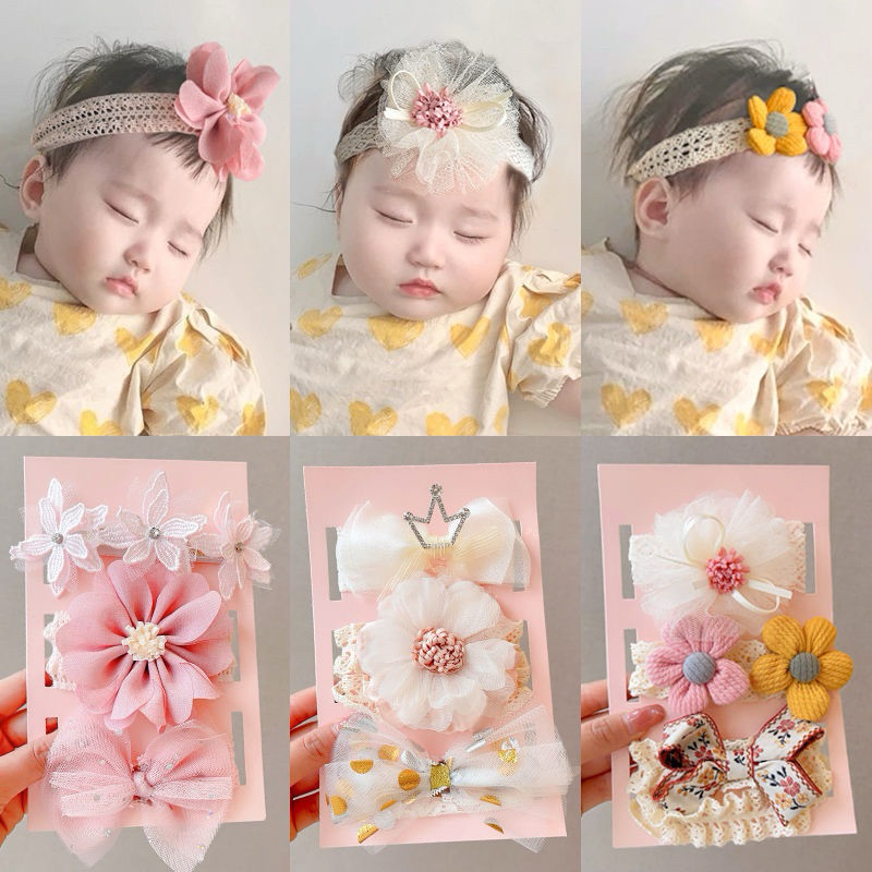 Jual 3PCS BANDANA BAYI HEADBAND - HEADBAND BABY 3 IN 1 BANDANA BANDO ...