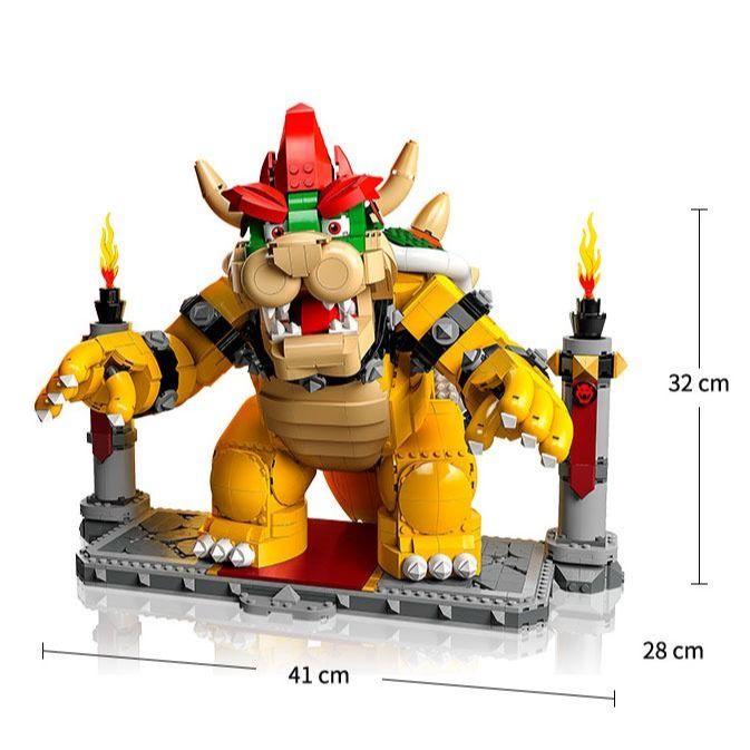 Jual Bricks Super Mario The Mighty Bowser | Shopee Indonesia