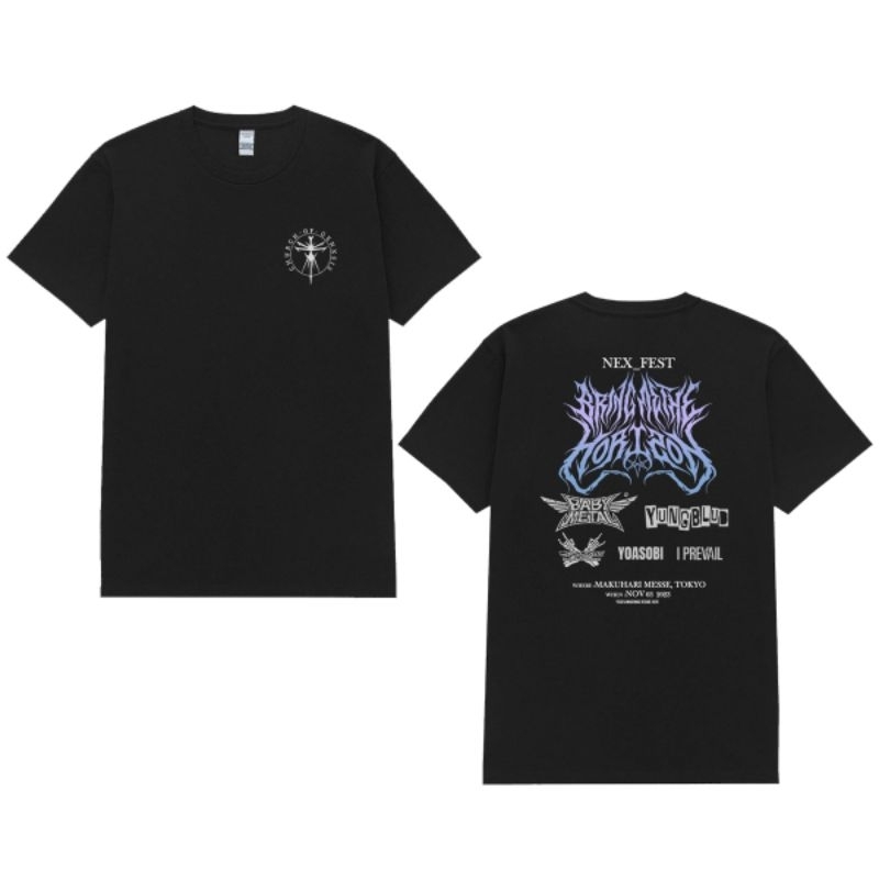 Jual Trendrock - Kaos Next Fest 2023 | Tshrit BMTH BABY METAL Nex Fest ...