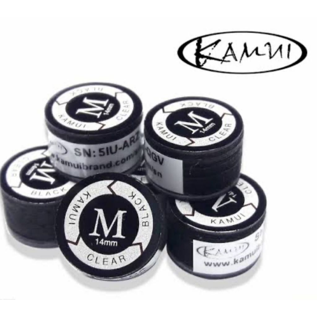 Jual Kamui Black Clear M - Medium Cue Tip - Billiard Stick Biliar Japan ...