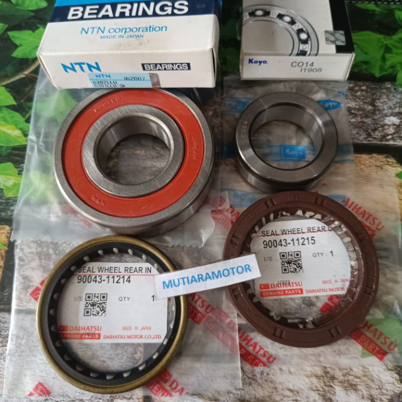 Jual BEARING SET + SEAL RODA BELAKANG TAFT GT F70 6307LLU + C014(1 SET 1 RODA) | Shopee Indonesia