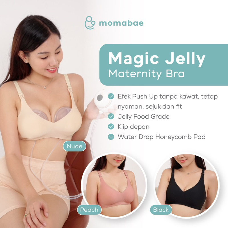 Jual Seamless Jelly Push Up Breastfeeding Nursing & Maternity Bra Ultra Smooth I Bra Menyusui ...