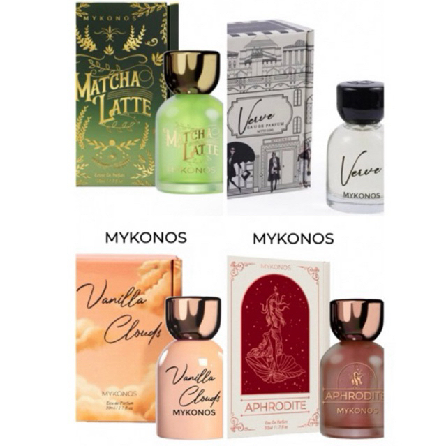 Jual Mykonos Parfum EDP 50ml (Vanilla Clouds / Aphrodite / Verve ...