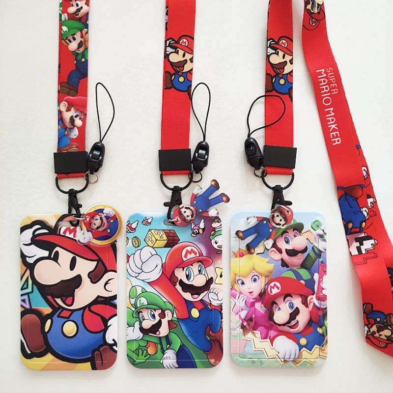 Jual ID Card Holder Name Tag Lanyard / Kalung Wadah Kartu Identitas ...