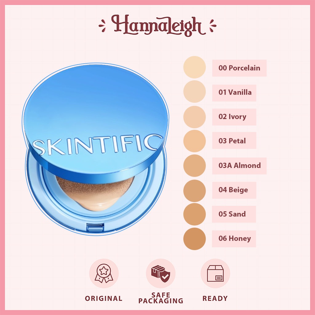 Jual SKINTIFIC - Perfect Stay Velvet Matte Cushion 11ml | Shopee Indonesia