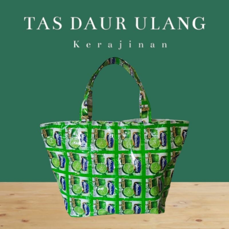 Jual tas daur ulang / kerajinan tas / tas kerajinan | Shopee Indonesia
