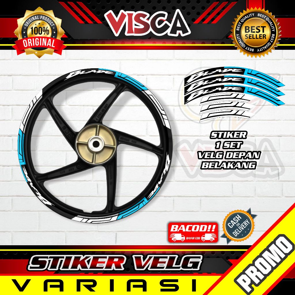 Jual Stiker Velg - Sticker Velk - Stiker Cutting Velg - Stiker Velk ...