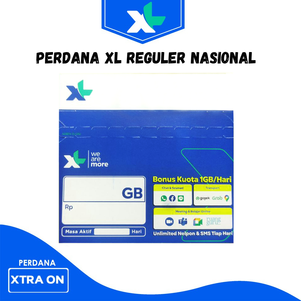 Jual Perdana XL AXIS 7K Nasional exp 2026 | Shopee Indonesia