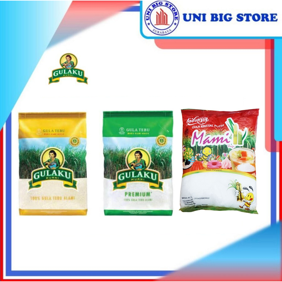 Jual GULAKU Gula Tebu dan Premium - Hijau dan Kuning 500 gr | Shopee ...