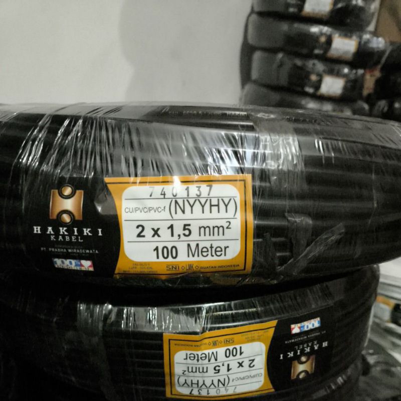 Jual Full Kabel Serabut Nyyhy Nymhy 2x1,5 2x1.5 mm HKK Hakiki | Shopee Indonesia