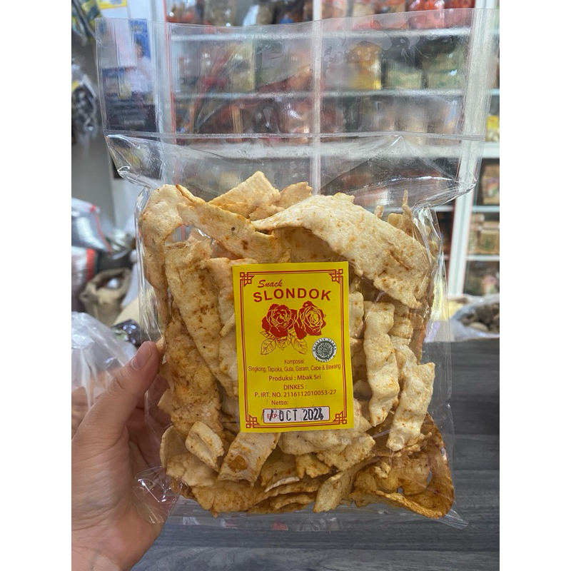 Jual Keripik Singkong Pedas Manis Slondok | Shopee Indonesia