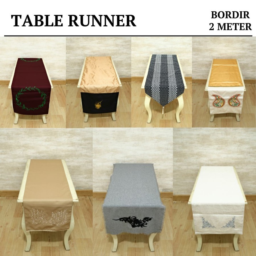 Jual Soulmate Table Runner / Taplak Meja Makan / Bed Runner Ukuran ...