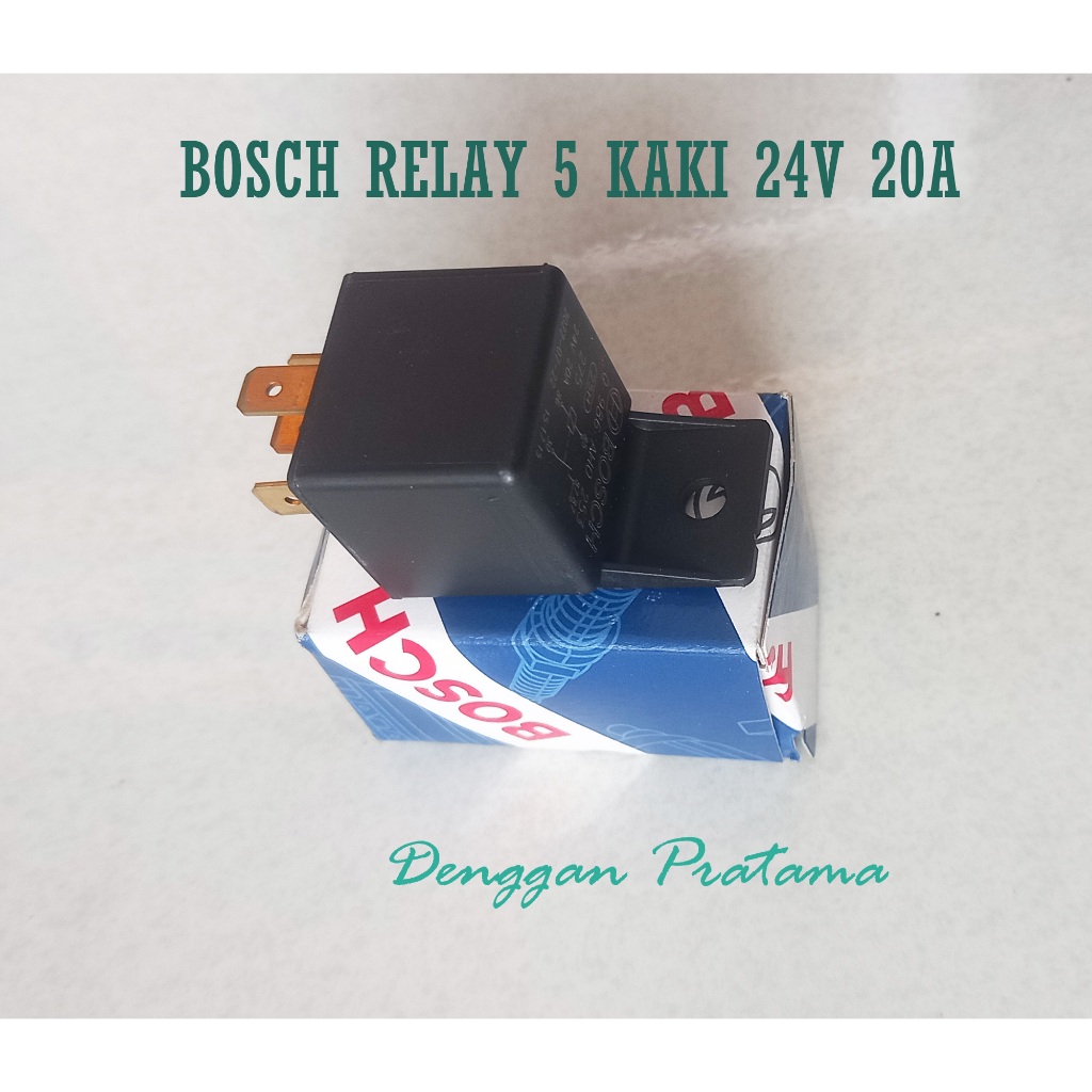 Jual Relay Rele 5 Kaki 24V 20A Bosch 0 986 AH0 253 | Shopee Indonesia