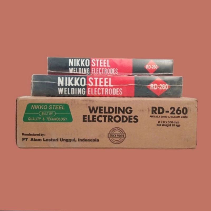 Jual Kawat Las Nikko Steel RD-260 1kg | Shopee Indonesia