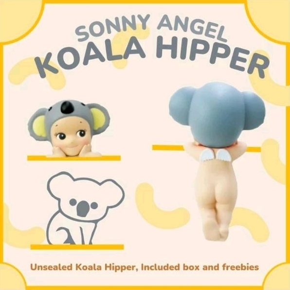 Jual [UNSEALED] Sonny angel Figureen Koala Hipper Animal Unboxed ...