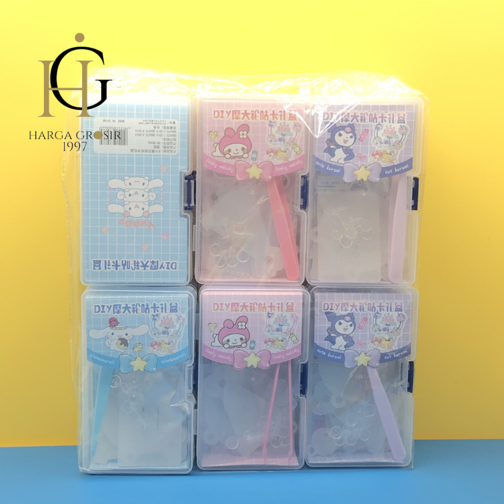 Jual DIY SANRIO AKRILIK BIANGLALA KODE HS-8066 MAINAN SUSUN MINIATUR ...