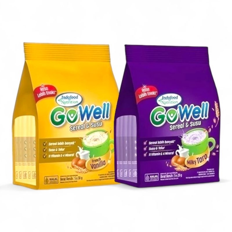 Jual Gowell Sereal Susu Polybag 5x30gr - Menu Sarapan - Toserba Gadjah - Ekonomis | Shopee Indonesia
