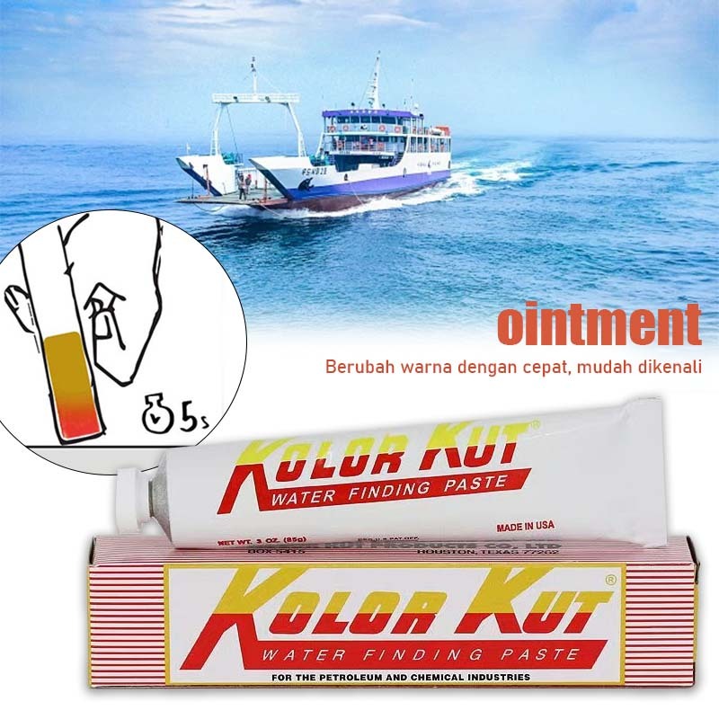 Jual Pasta Minyak Kolor Kut Dan Air 85g Kolor Kut Tube Water Finding ...