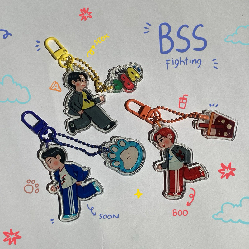 Jual BSS Fighting Keychain & Sticker | Shopee Indonesia