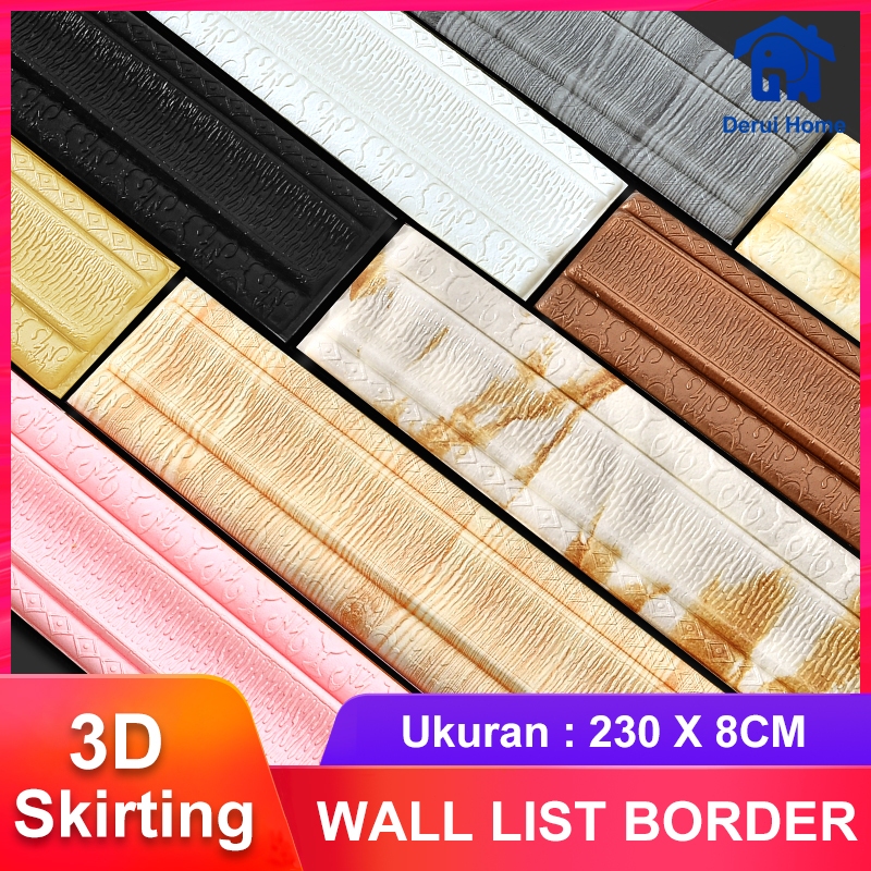 Jual Wall Border List（230CM×8CM） / Wallborder Foam 3D / Walpaper List ...
