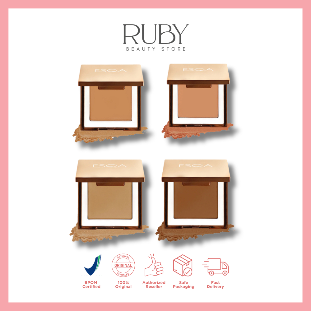 Jual RUBY - ESQA Bronzer | highly pigmented and buildable Contour ...