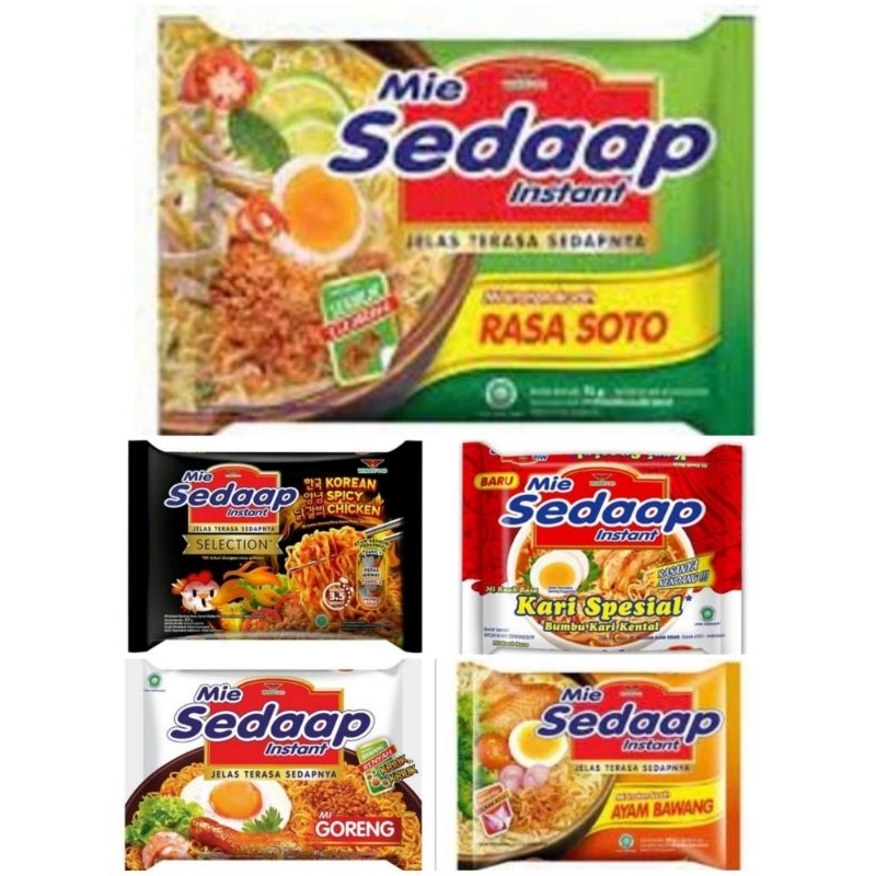 Jual MIE SEDAAP ALL VARIAN ECER 1 PCS | Shopee Indonesia