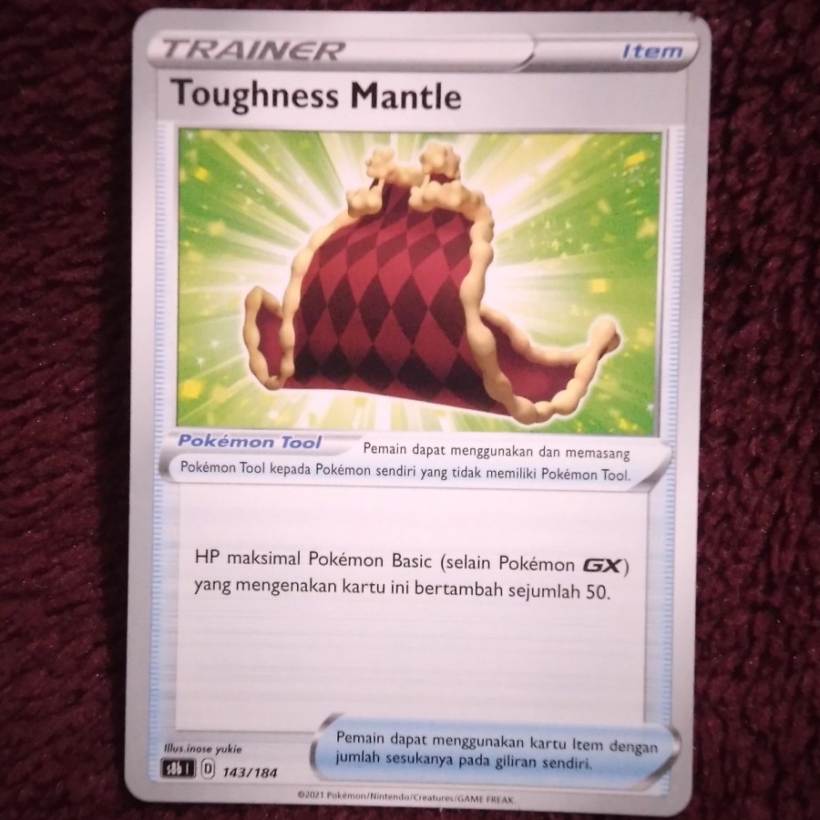 Jual Toughness Mantle - Pokemon TCG Indonesia | Shopee Indonesia