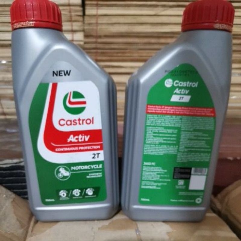 Jual oli/oil samping castrol 2T 700 mil /2 TAK isi 12 botol (dus ...