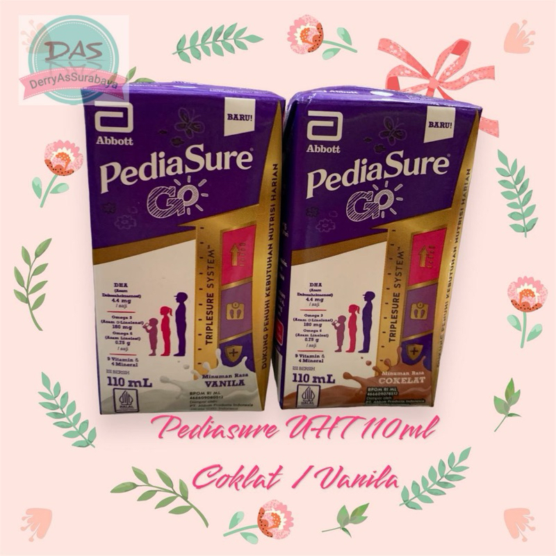Jual Pediasure UHT Coklat / Vanila 110ml x 8pcs (ED Terbaru) | Shopee Indonesia