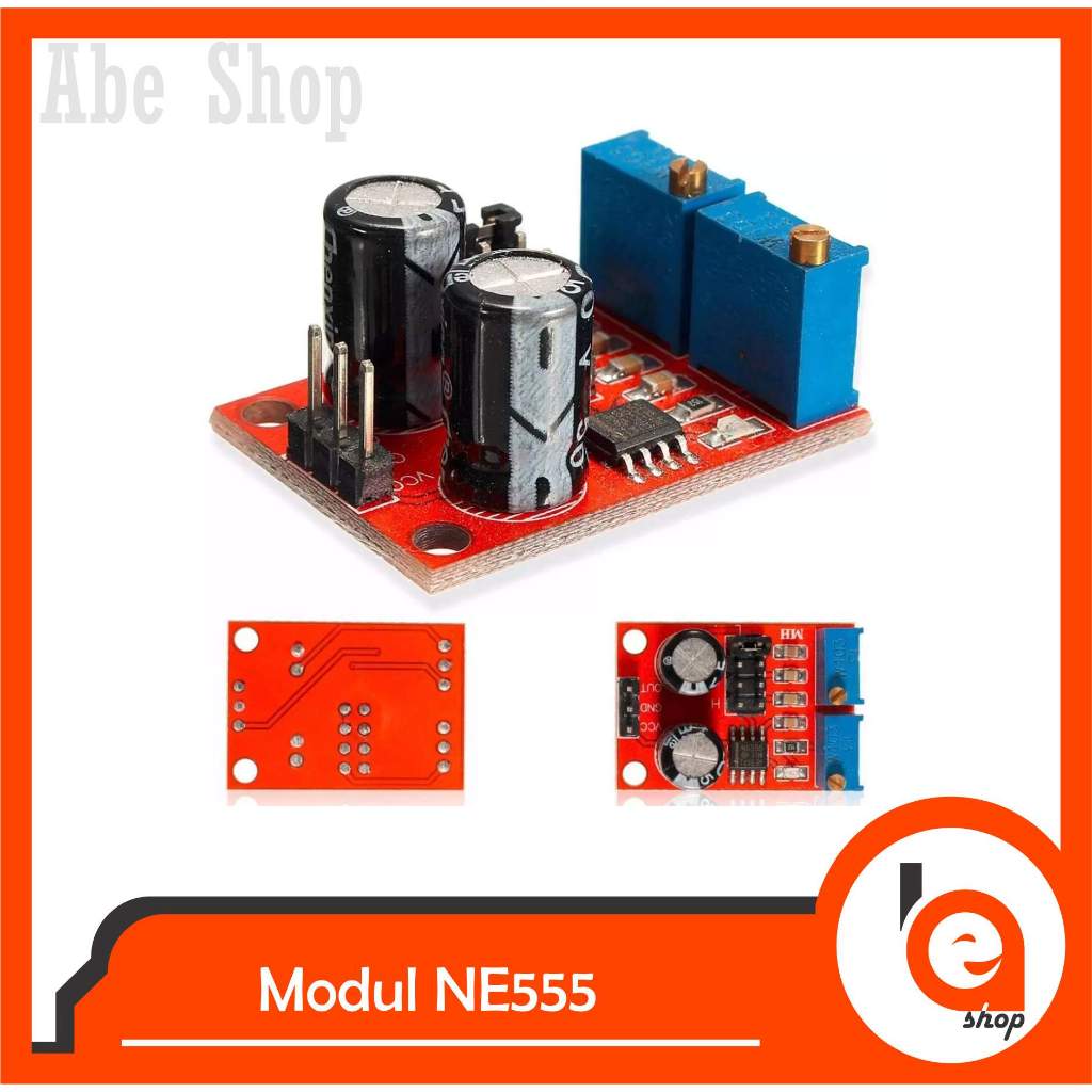 Jual Modul NE555 Pulse Frequency Duty Cycle Wave Signal Generator 555 ...
