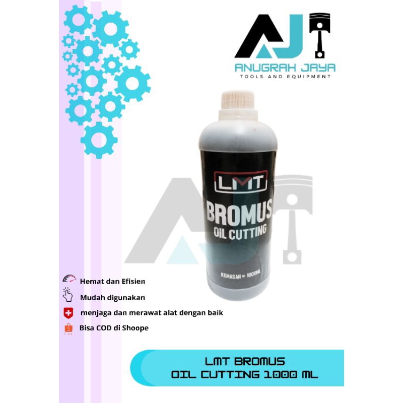 Jual Bromus Bubut, Oil Cutting 1000 ml, LMT BROMUS | Shopee Indonesia