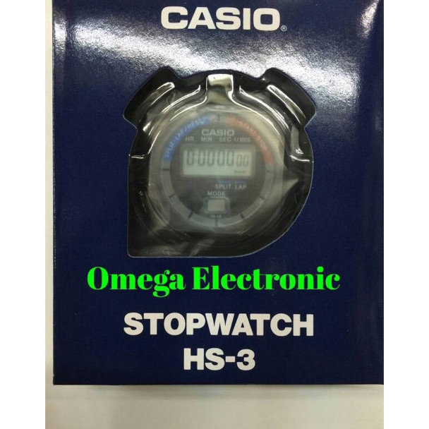 Jual Stopwatch Casio HS 3 Alat Pengukur Waktu Casio HS3 e J8W3 | Shopee ...