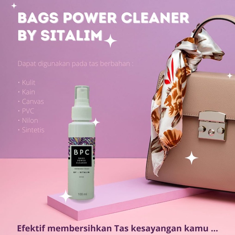 Jual PEMBERSIH TAS BPC Bags Power Cleaner by sitalim WAJIB BACA ...