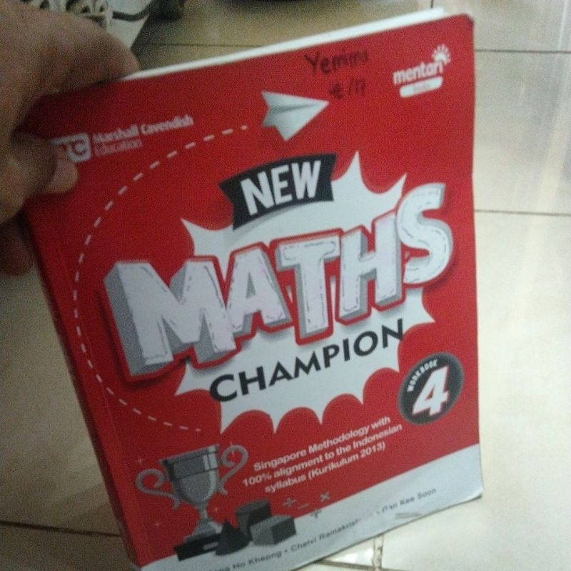 Jual NEW MATHS CHAMPION WORKBOOK 4 Marshall Cavendish | Shopee Indonesia