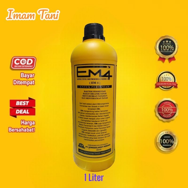 Jual EM4 Effective Microorganisms 4 Untuk Pertanian - Bakteri ...