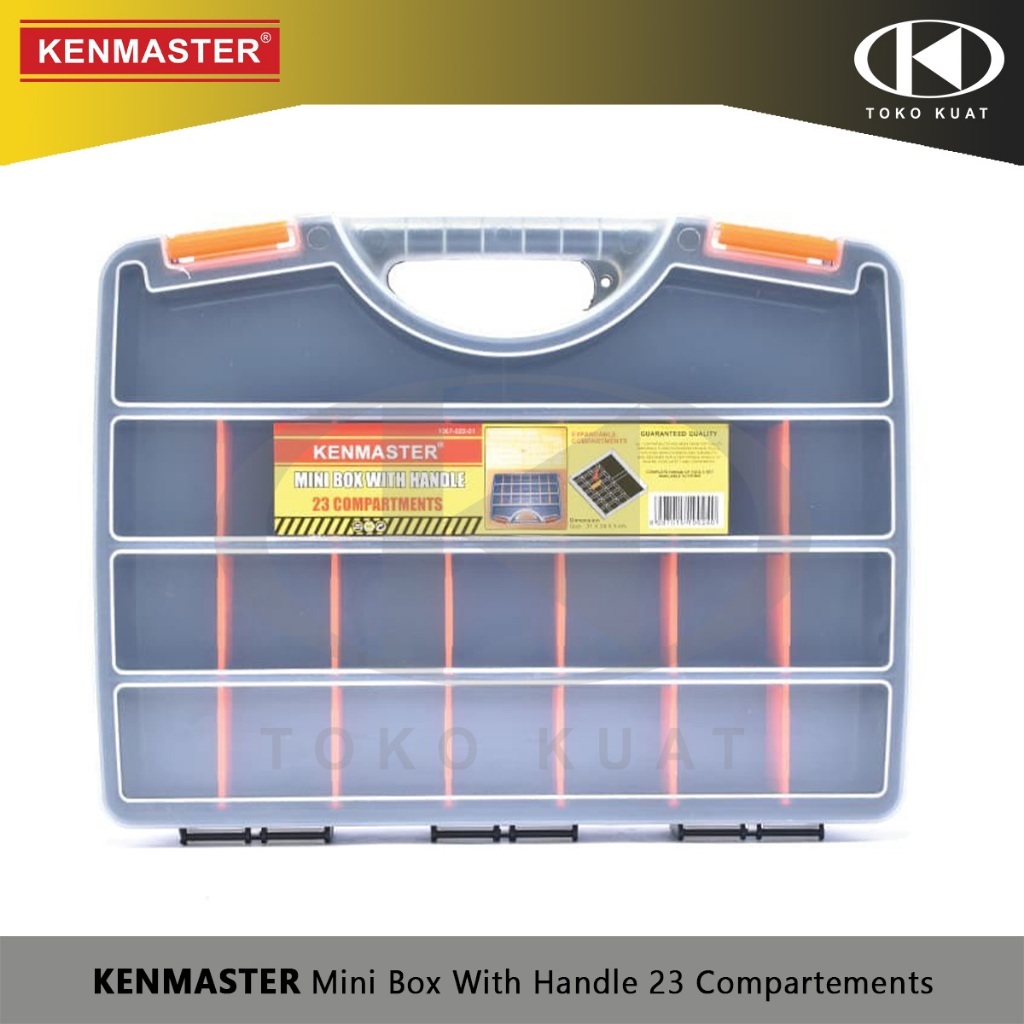 Jual Mini Box 23 Compartement KENMASTER MK 23 Kotak Penyimpanan Baut ...