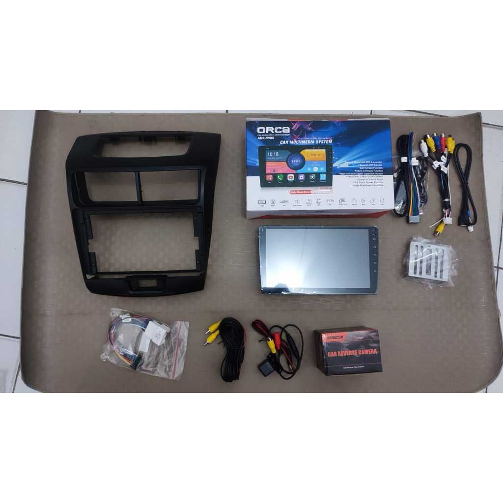 Jual Paket Head Unit Android ORCA 9 Inch dgn Frame avanza xenia veloz 2012 -2018 | Shopee Indonesia