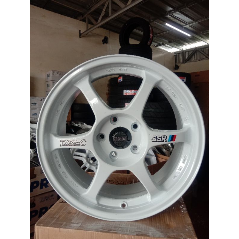 Jual Velg ssr type c ring 17 pcd 5x100 sienta/altis/Avanzah new/xenia ...